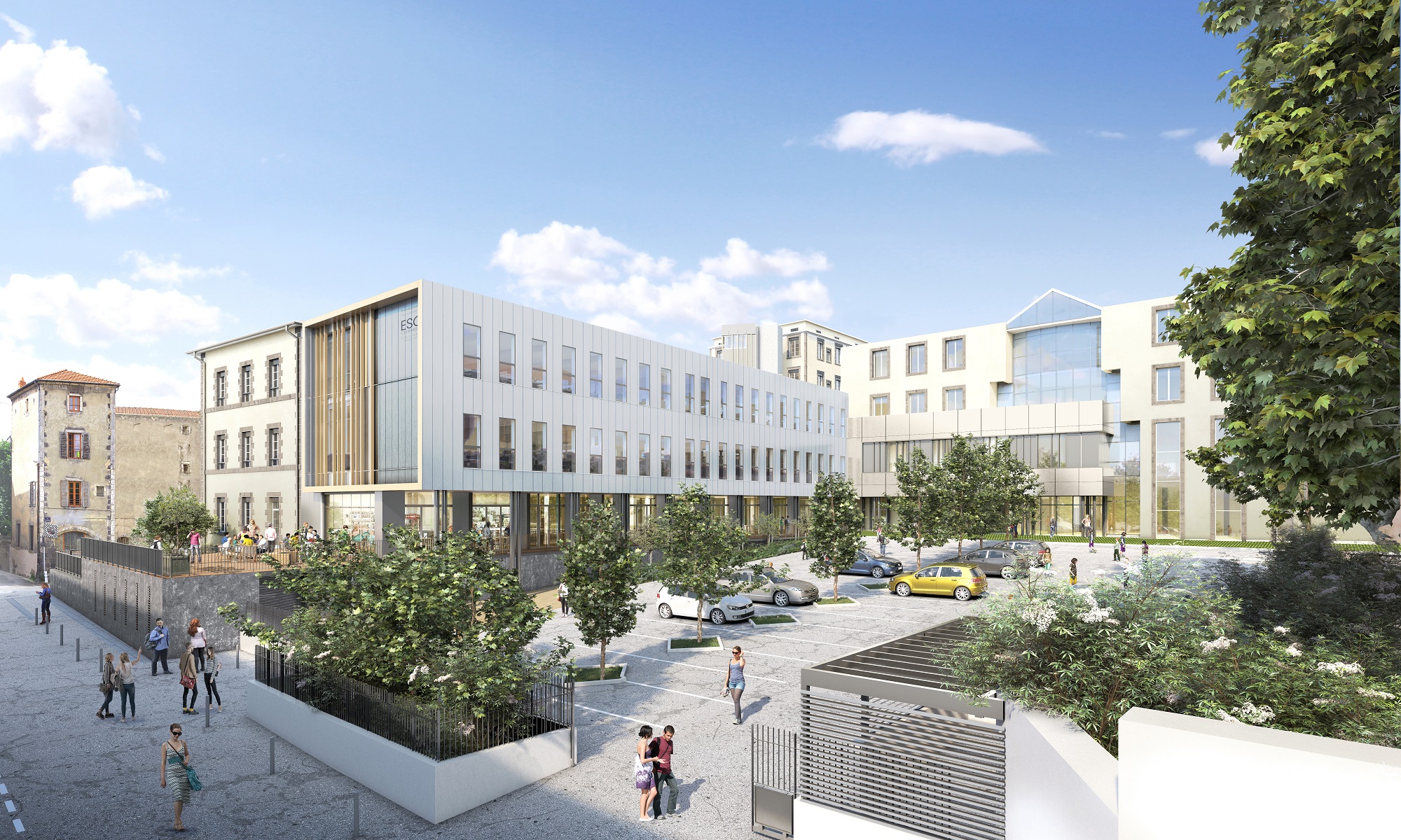 Assemblia, acteur de l'agrandissement de l'Ecole de commerce et de la ...